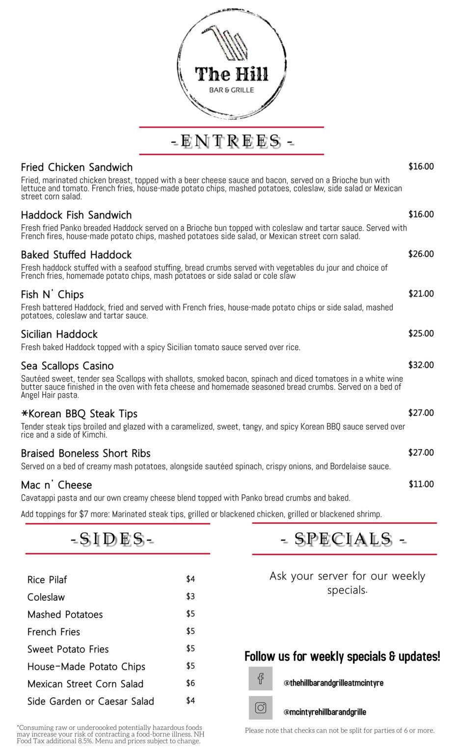 The Hill Bar And Grille - McIntyre Ski Area
